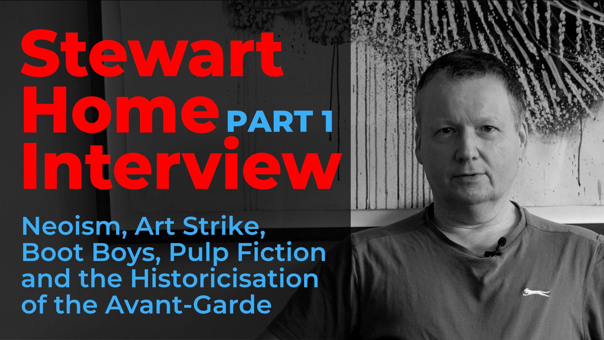 Stewart Home Interview, Part One - Datacide