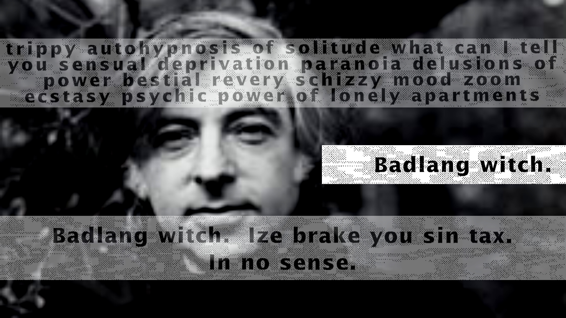 Ronald Sukenick - You Don't Need to Understand - Datacide